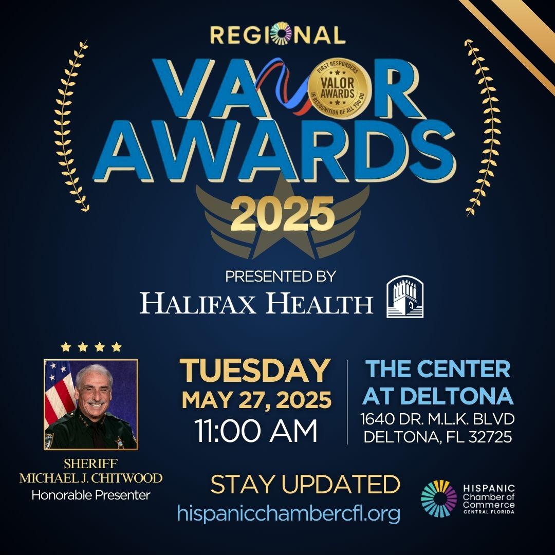 2025 Regional Valor Awards Ceremony - Volusia Business Resources